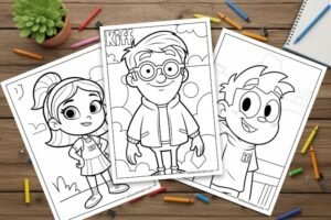 12 Kiff Coloring Pages: Color Up Fun in Table Town!